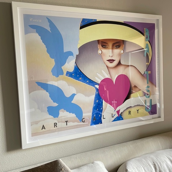 Razzia | Art | Rare Poster By Razzia Art Gallery Batsu | Poshmark